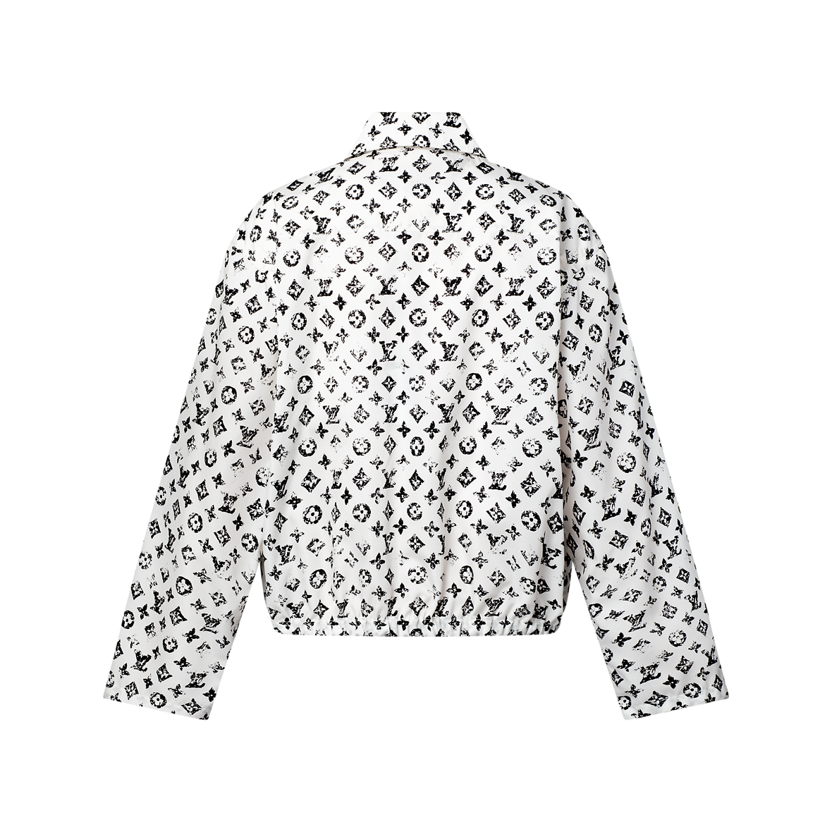 Graphic Monogram Zip-Up Jacket - Luxury White | LOUIS VUITTON